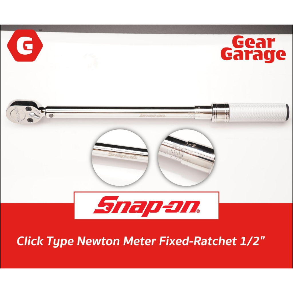 ประแจปอนด์ SNAP-ON.QD3RN200A ขนาด 1/2 นิ้ว (40-200 นิวตันเมตร) SNAP-ON ...