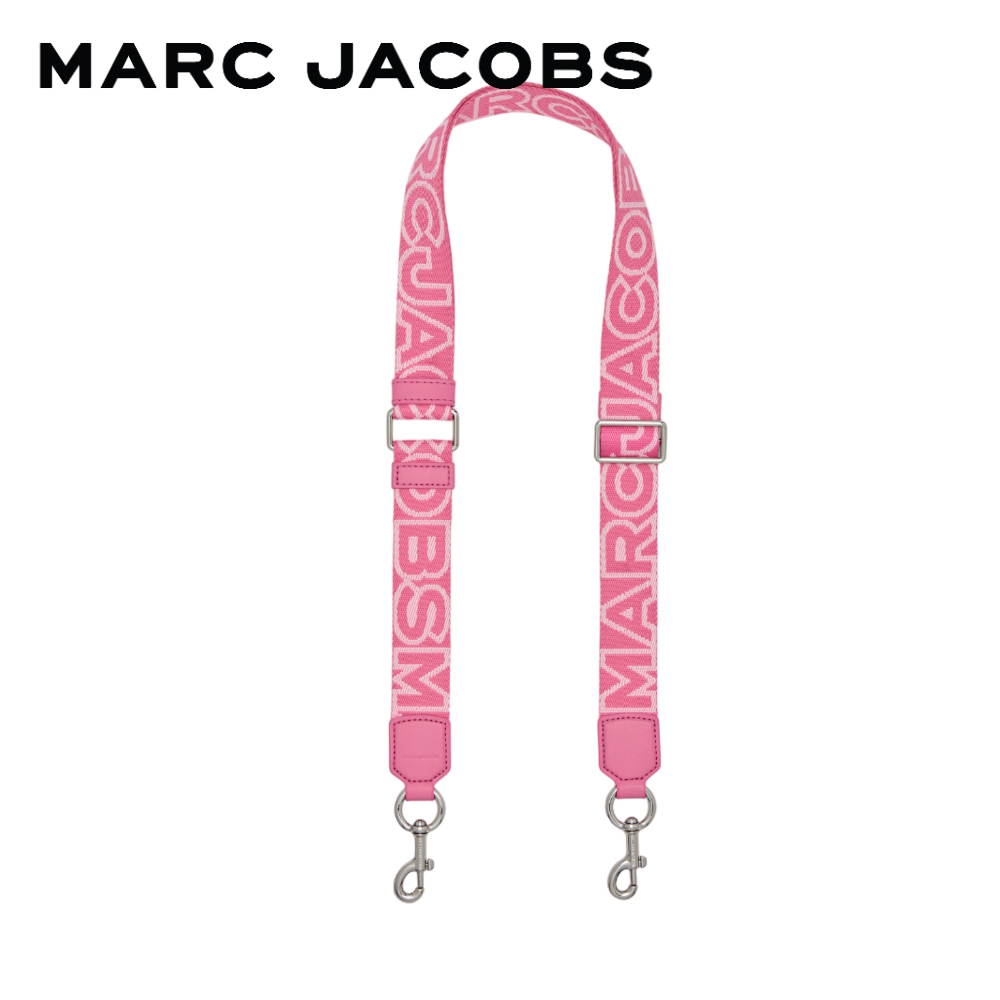 MARC JACOBS THE THIN OUTLINE LOGO WEBBING STRAP SP24 2S3SST002S02 สาย ...