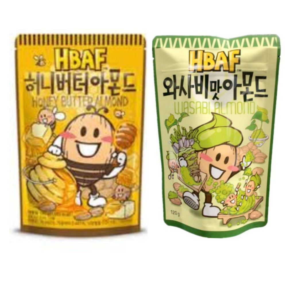HBAF Almond Korea Tom’s farm-อัลมอนด์อบกรอบ น้ำหนัก 190 กรัม | Shopee Thailand