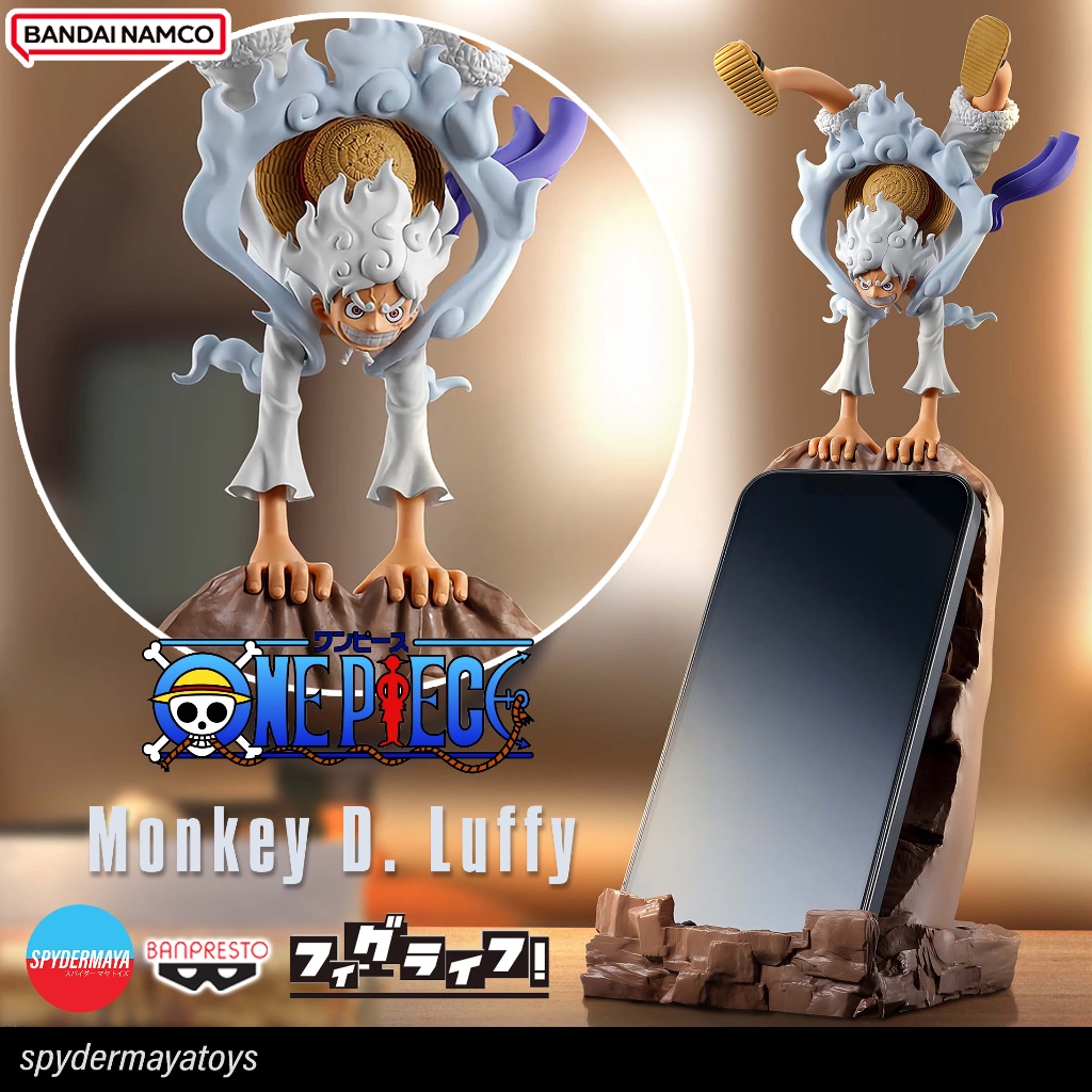 [Pre-Order] ฟิกกอร์ Monkey D. Luffy Gear 5-vol.2 One Piece Fig Life ...