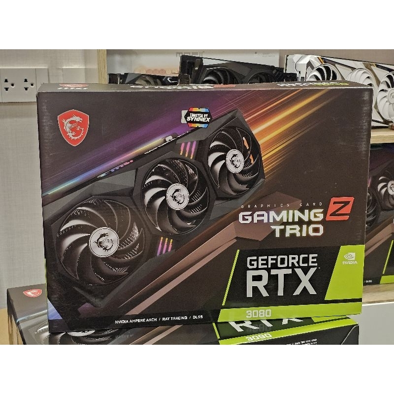 VGA(การ์ดจอ) MSI Gaming Trio Z Nvidia RTX 3080 10GB GDDR6X/ ASUS ROG ...