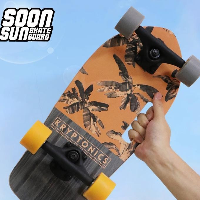 Soonsun กระดานปลาขนาดเล็กแบบพกพาสำหรับผู้ใหญ่เดินทางสเก็ตบอร์ดเด็ก ...