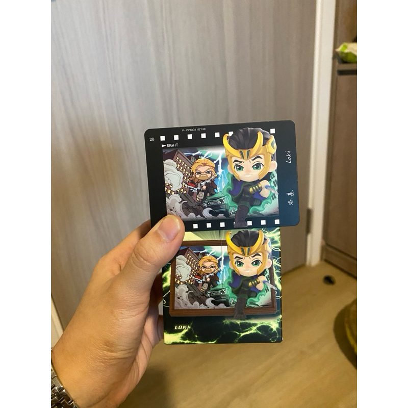 POPMART Marvel Photo Frame Series Figures (เช็คการ์ดไม่แกะตัว) | Shopee ...