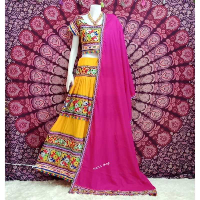 ️Langa from india ชุดแลงก้า งานชนเผ่าอินเดีย สุดอลังการ งานพร้อมส่งใน ...