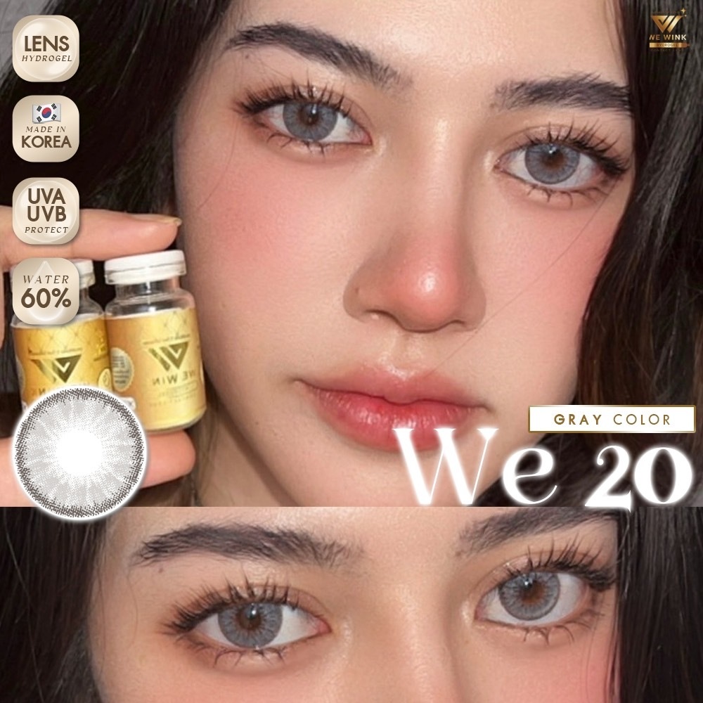 WE20 สายนัว ตัดขอบ ลายใหม่ เลนส์พรีเมี่ยม คอนแทคเลนส์ Wewink เลนส์ไฮโดร ...