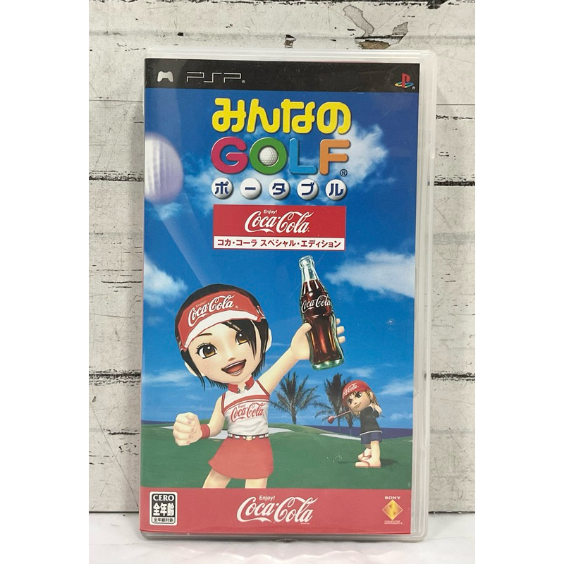 แผ่นแท้ [PSP] Minna no Golf Portable: Coca-Cola Special Edition (UCJM ...