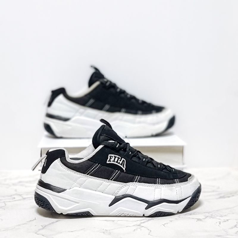 รองเท้ามือสอง แบรนด์แท้ Fila / Size 38-24 | Shopee Thailand