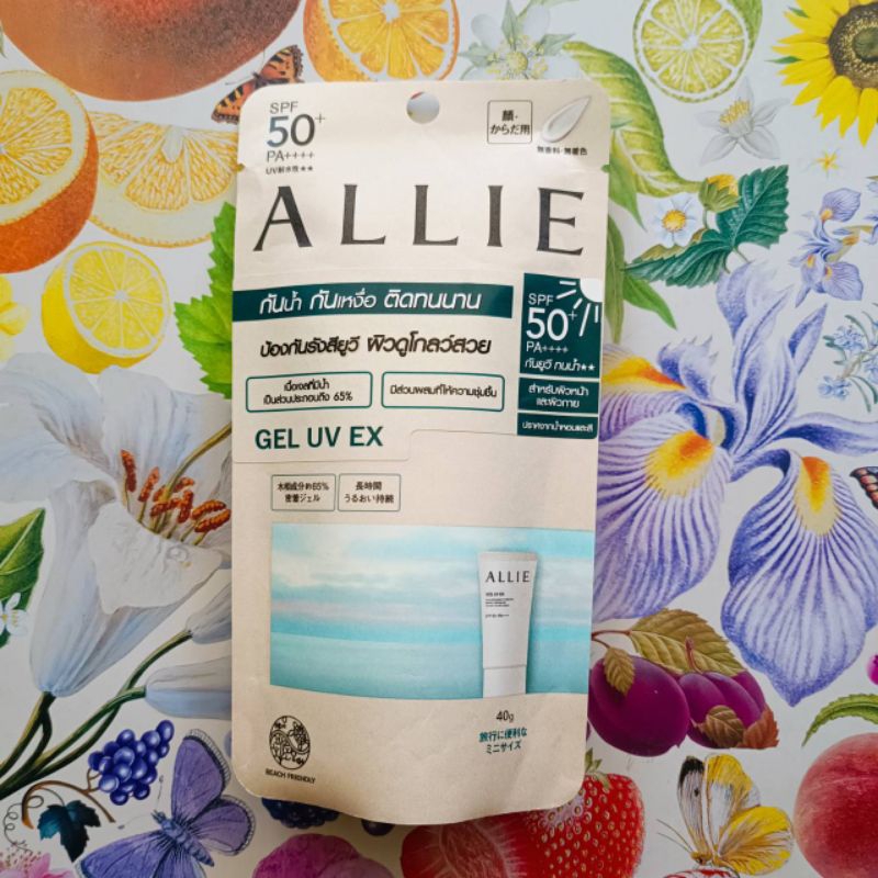 Allie Chrono Beauty Gel UV EX SPF50 +PA++++ 40g.เจลกันแดด กันน้ำกันเหงื่อ | Shopee Thailand