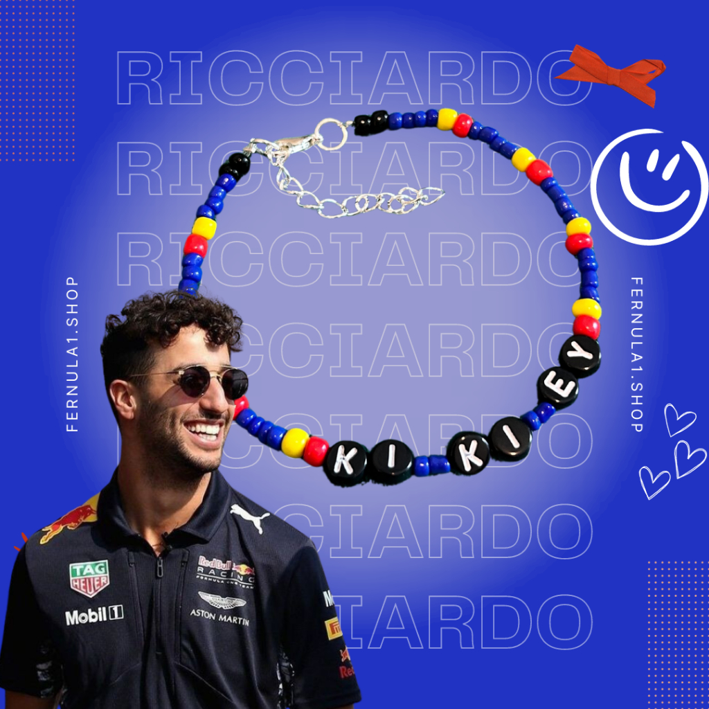 กำไลข้อมือลูกปัด F1 | Friendship Bracelet F1 | DANIEL RICCIARDO ...