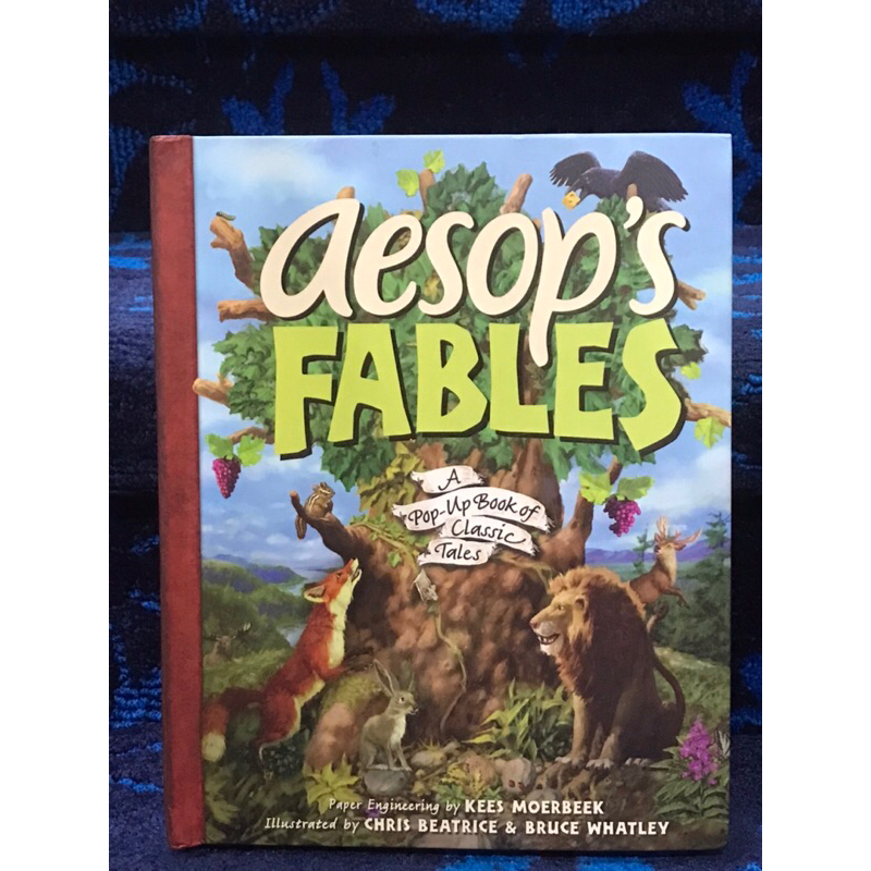 Aesop’s. FABLES หนังสือภาษาอังกฤษ A pop-up Book of Classic Tales สภาพดี ...