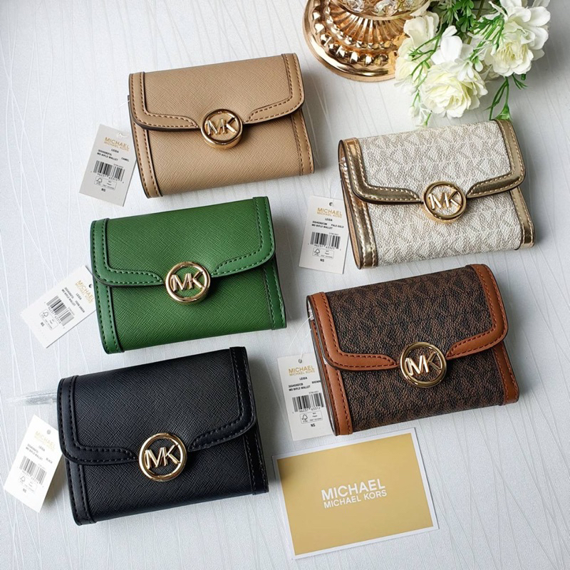 กระเป๋าสตางค์ MICHAEL KORS Leida Medium Wallet ( 35S4G9GF2L ...