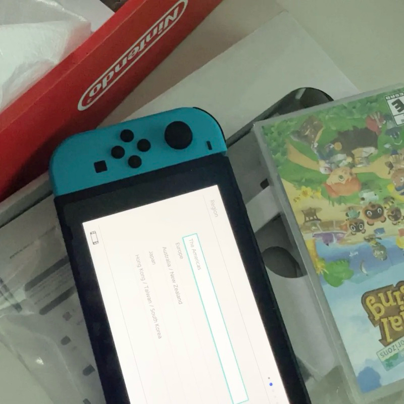 มือสอง Nintendo switch Gen2 กล่องแดง สีนีออน | Shopee Thailand