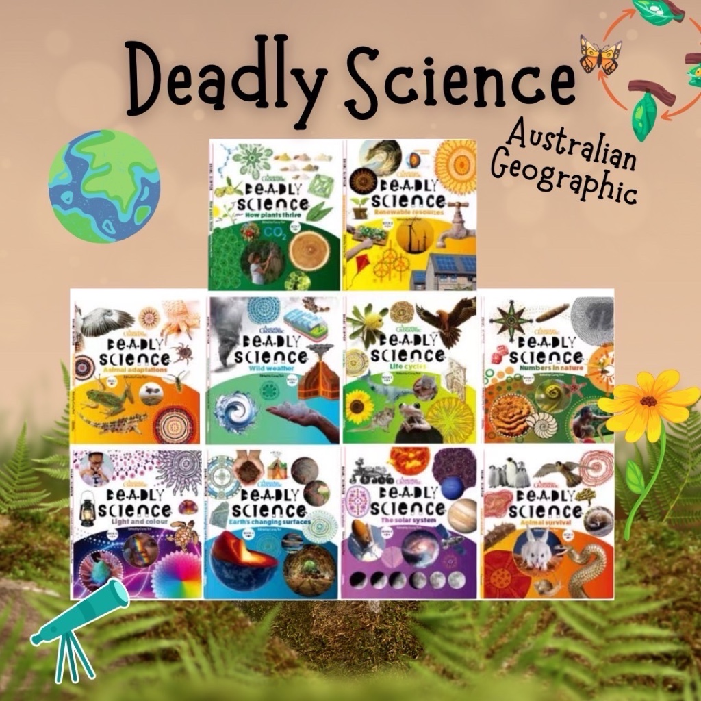 หนังสือเด็ก Deadly Science ชุด 10 เล่ม ภาษาอังกฤษ ความรู้ national ...