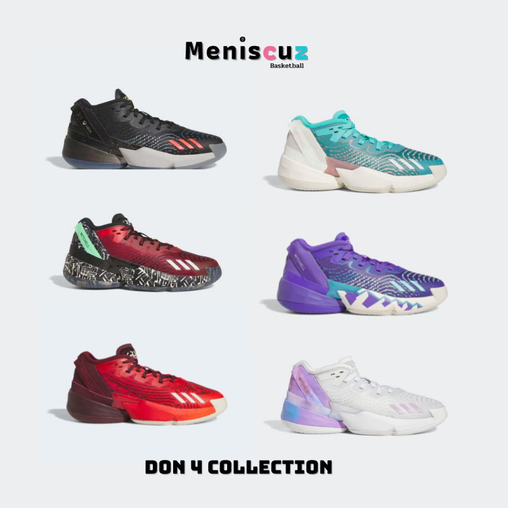 รองเท้า adidas DON 4 MULICOLOR รวมสีสุดสวย ของแท้ | Shopee Thailand