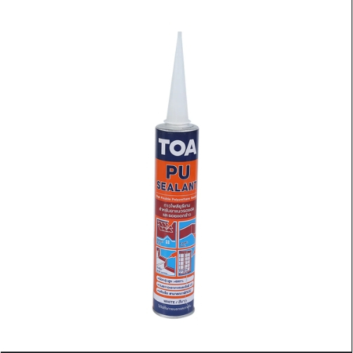 โพลียูรีเทนยาแนว TOA รุ่น PU Sealant ขนาด 310 มล. สีเทา สีขาว | Shopee Thailand