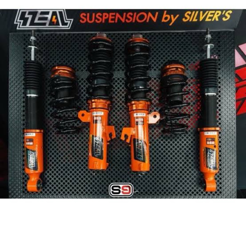 โช๊ค สตรัทปรับเกลียว Silver SZeal ตัวใหม่ระบบโมโน ปรับสูงต่ำ โหลดได้ ...