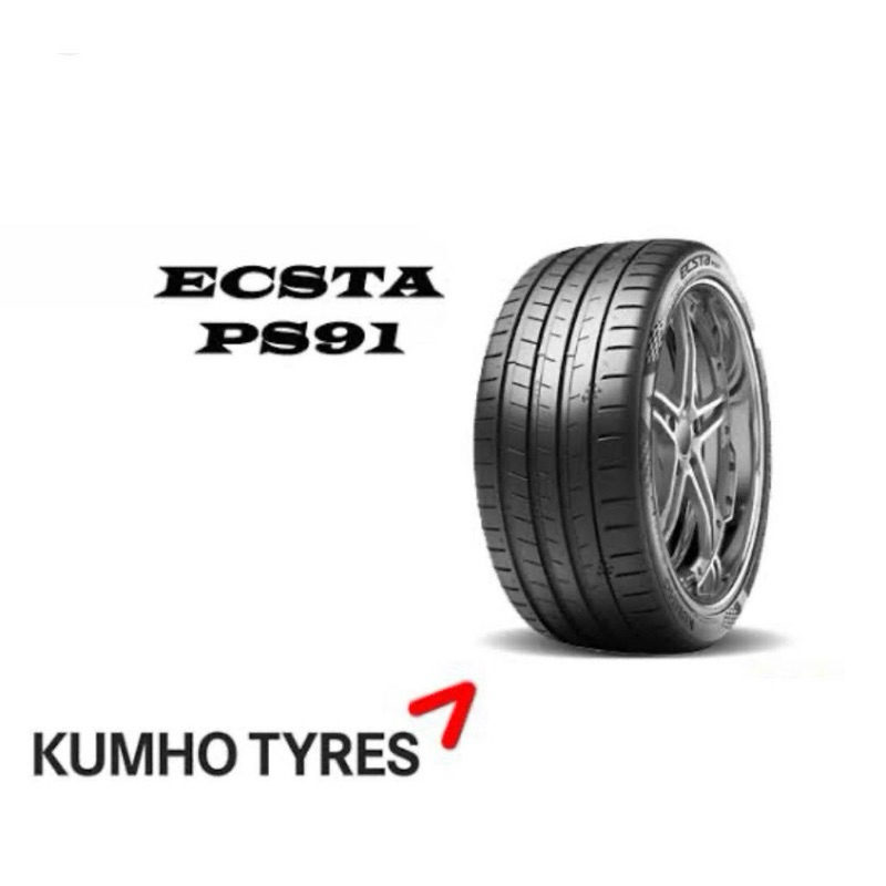 ยางรถยนต์ KUMHO 245/35 R19 รุ่น ECSTA PS91 93Y *KR (จัดส่งฟรี!!! ทั่วประเทศ) | Shopee Thailand