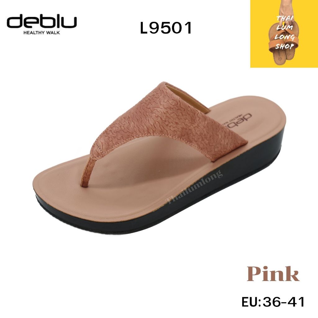 Deblu เดอบลู รองเท้าแตะ-รองเท้าหูหนีบเพื่อสุขภาพ รุ่น L9501 | Shopee Thailand