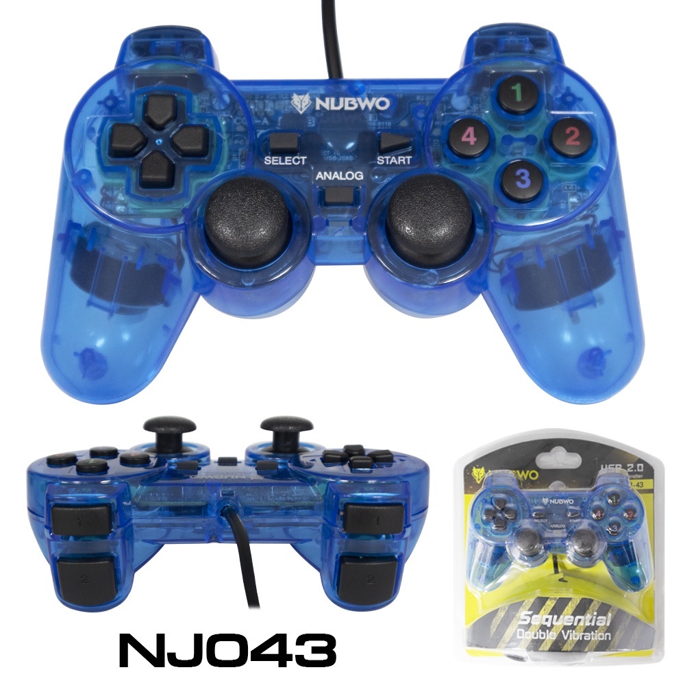 🛵มีส่งด่วน💨Nubwo NJ-43 Sequential Gaming Controller จอยสติ๊กสำหรับเล่น ...