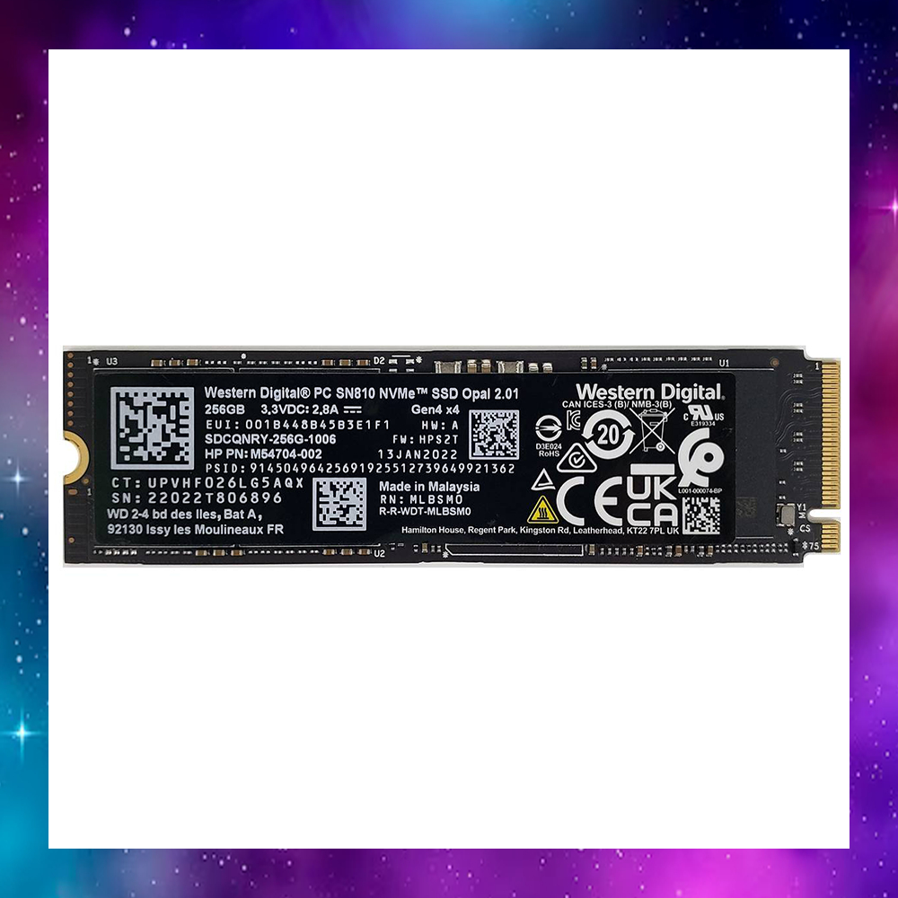 256 GB SSD (เอสเอสดี) WESTERN DIGITAL PC SN810 M.2 2280 PCIe 4.0 x4 (NVMe) ใช้งานปกติ | Shopee ...