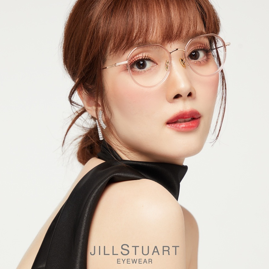 JILL STUART กรอบแว่นสายตา รุ่น JS80026 C01 C02 C03 C04 [Titanium/β-Titanium] สายตาสั้น สายตายาว ...