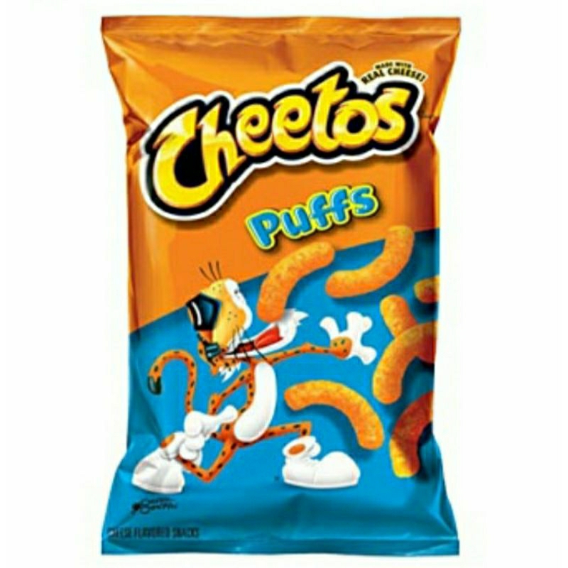 ชีโตส ข้าวโพดอบกรอบรสเชดดาร์ชีส Cheetos Puff Corn Cheddar Cheese Flavour 255g. | Shopee Thailand