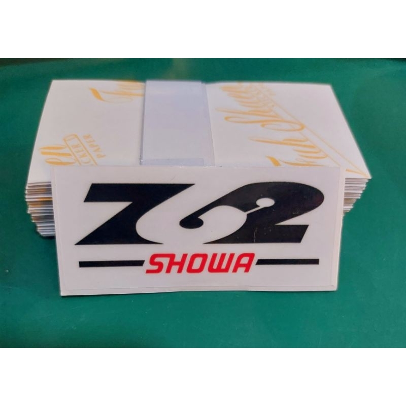sticker z2 แปะโช๊คพิมพ์ใส7×3.5cm 2 ชิ้น | Shopee Thailand