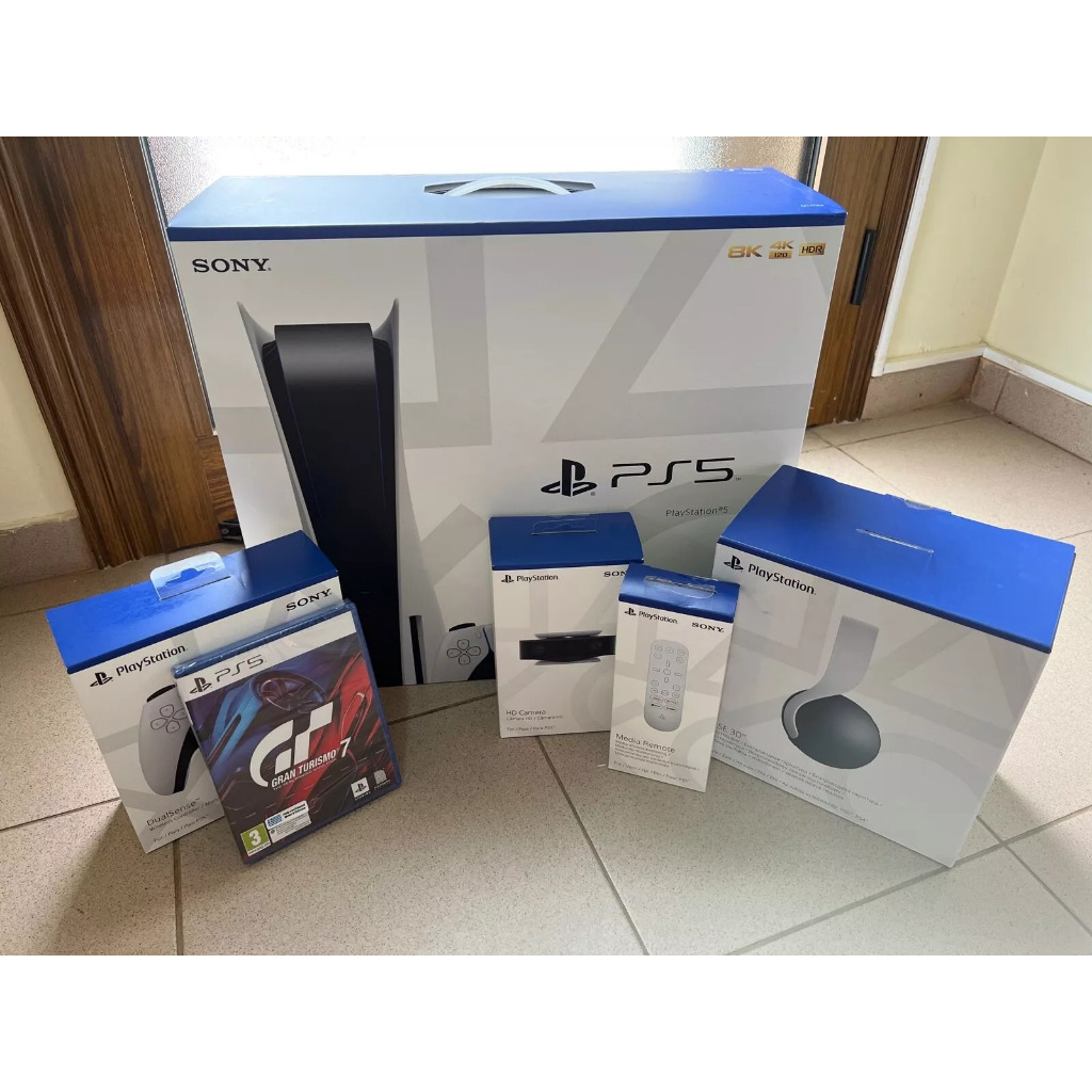 Sony PS5 Blu-Ray Edition Console Bundle - White | Shopee Thailand