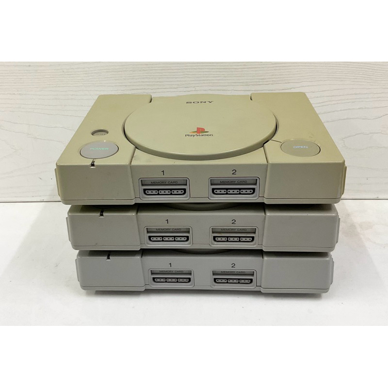 (งานอะไหล่) เครื่อง PS1 Sony PlayStation 1 โซน JP เล่นแผ่นแท้โซน Japan ...