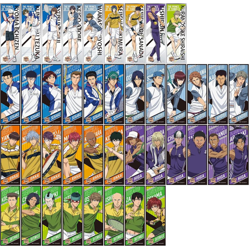 Prince of Tennis Long Stickers งานแท้ สภาพดี | Shopee Thailand