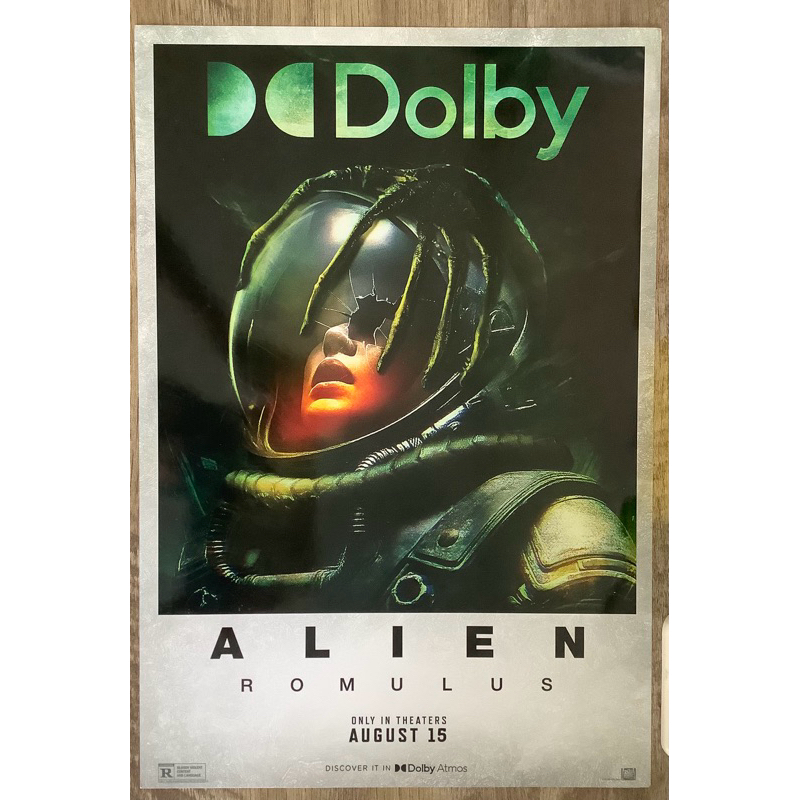 Poster Alien Romulus โปสเตอร์จากโรง Dolby ขนาด 13*19 นิ้ว | Shopee Thailand