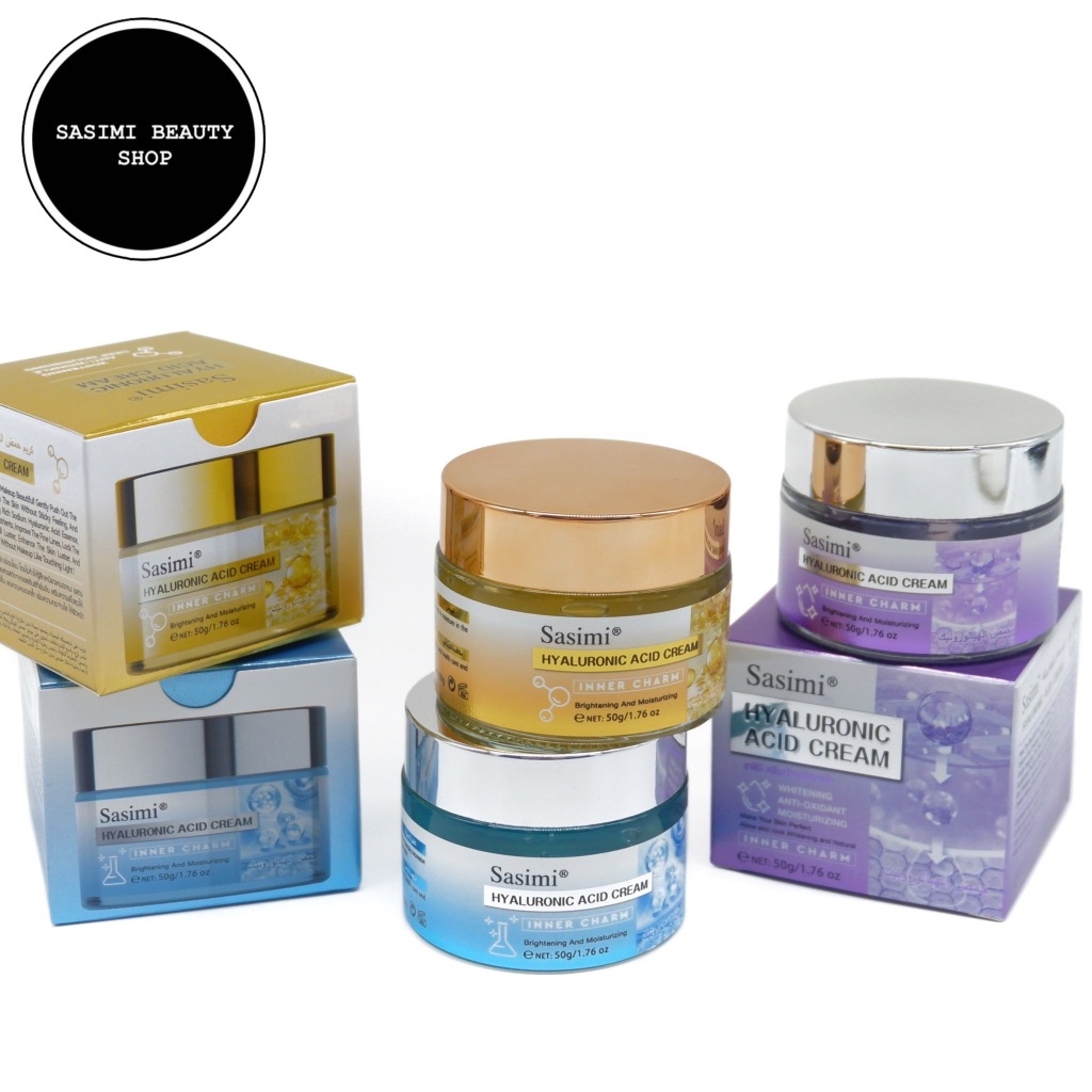Sasimi Moisture Hyaluronic Acid Cream ครีมบำรุงผิวหน้า กระชับรูขุมขน ลด ...