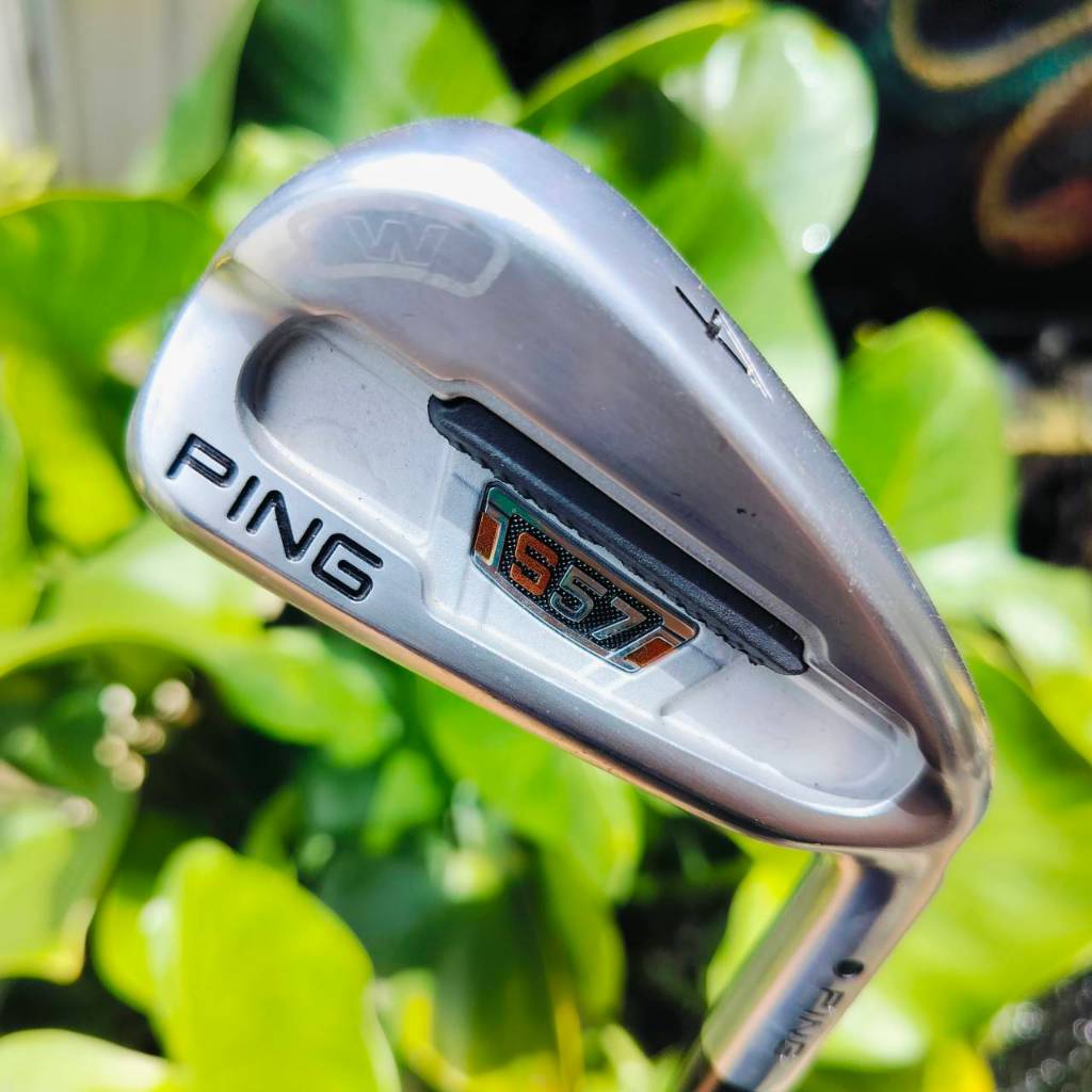 [ผ่อน] เหล็ก 4 PING S57 ก้าน KBS เป็นตัวแพงของ PING ค่ะ ใส่วัสดุทังสเตน วางน้ำหนักได้ดีมาก ไม้ ...