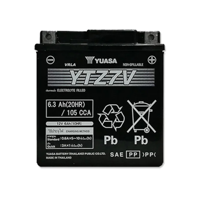 แบตเตอรี่ YUASA BATTERY รุ่น YTZ7V | Shopee Thailand