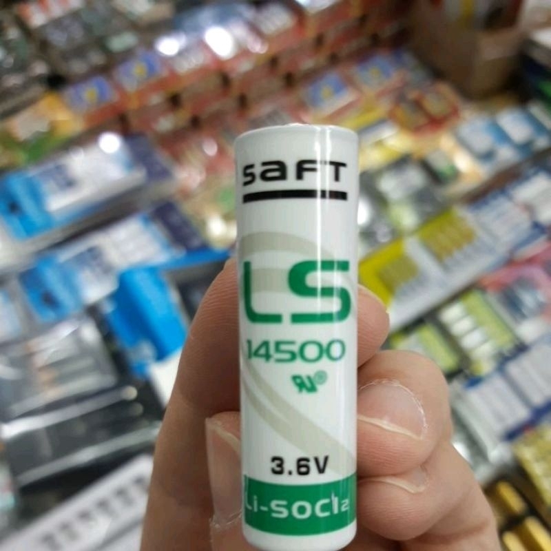 ถ่าน Saft LS14500 Lithium 3.6V LI-SOCl2 จำนวน 1ก้อน ของใหม่ | Shopee Thailand