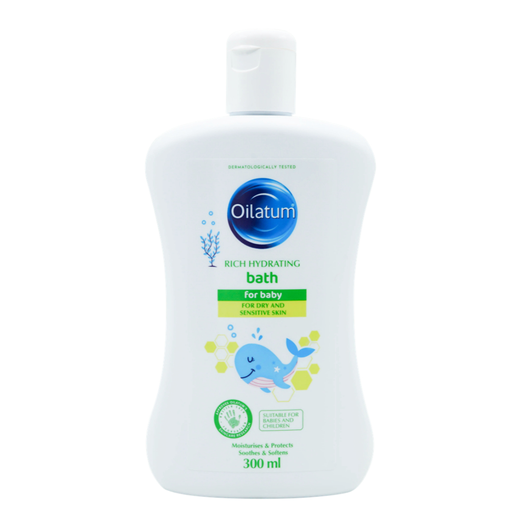 Oilatum Rich Hydrating Bath 300ml. ออยลาตุ้ม ริช ไฮเดรติ้ง บาธ สำหรับ ...