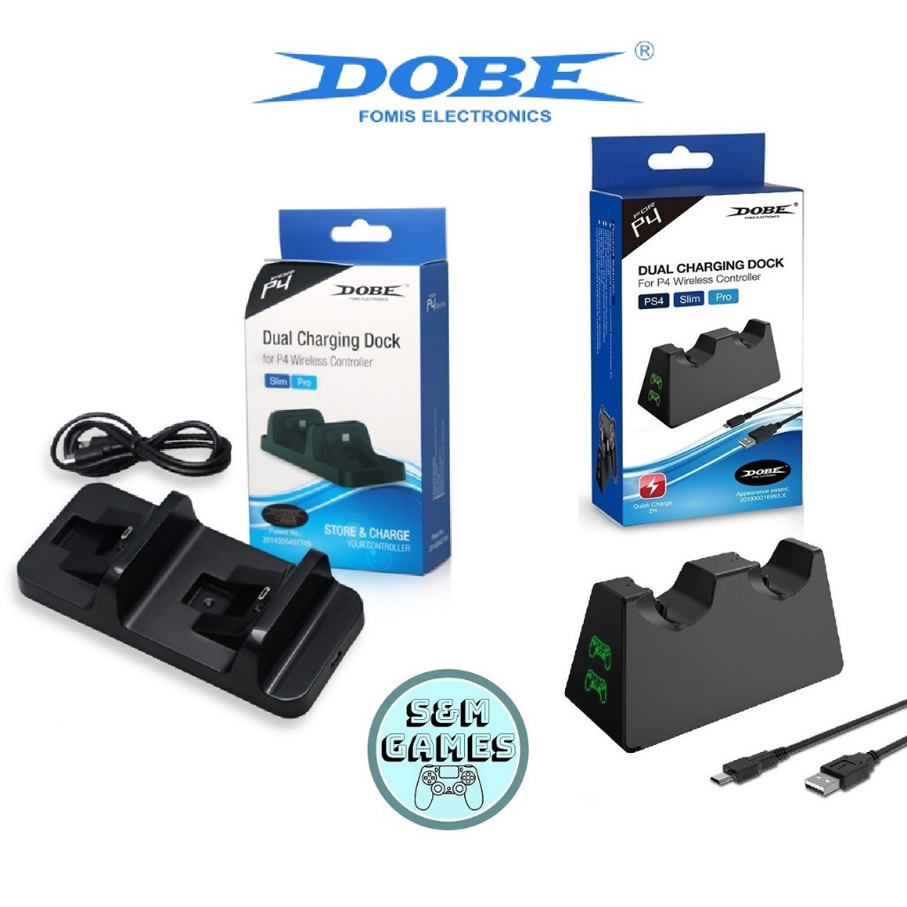แท่นชาร์จจอย Ps4 ของ DOBE แบบมีไฟ NEW Version 2025 PS 4 Dual Charging ...