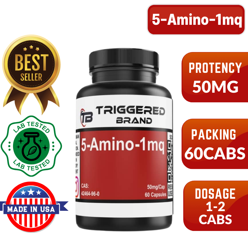 Triggered Brand 5-Amino-1mq 50mg/cap 60 Capsules | Shopee Thailand