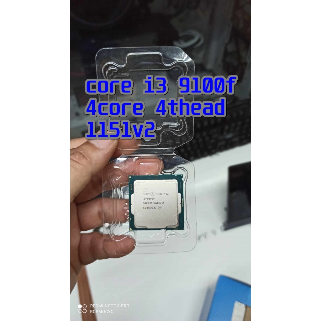 CPU 1151v.2 INTEL CORE I3-9100f 3.6 GHz แถมชิลิโคน พร้อมพัดลม พร้อมใช้งาน ราคาประหยัด | Shopee ...