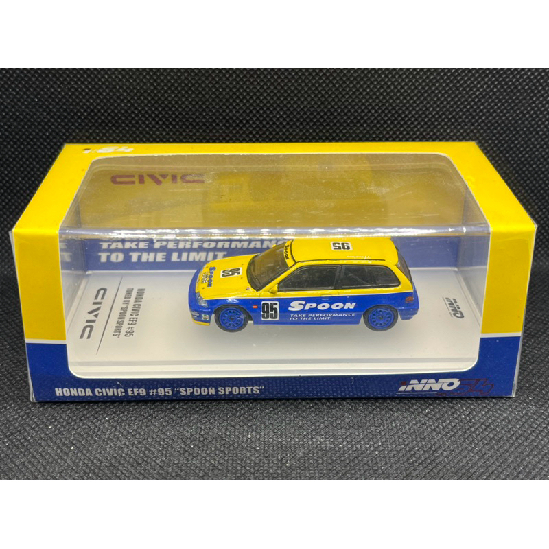 Honda Civic EF9 Spoon Sports 1/64 inno64 | Shopee Thailand