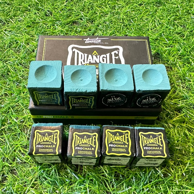 ชอล์คฝนหัวคิว Triangle Pro Chalk สีเขียวเข้ม อุปกรณ์เสริมสนุ๊กเกอร์ ...