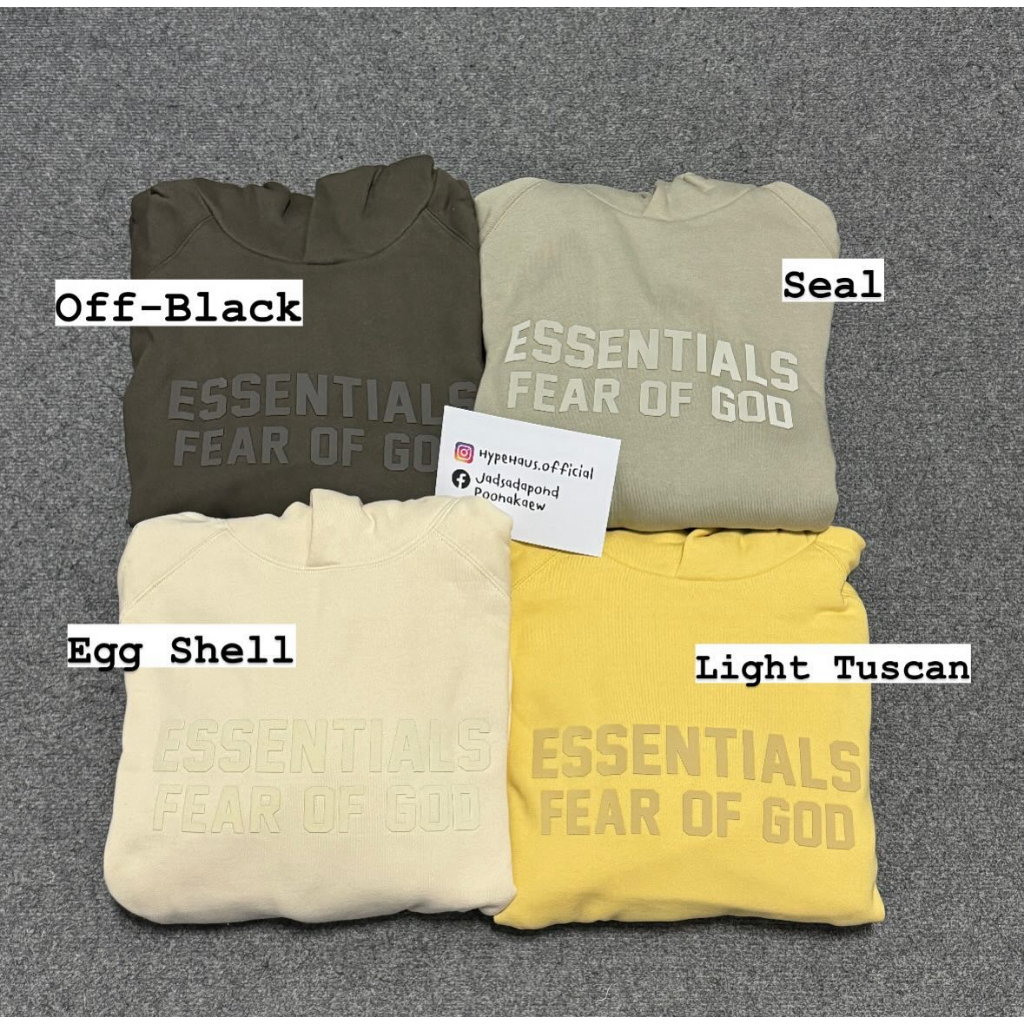 Fear of God Essentials SS23 Hoodie | Shopee Thailand
