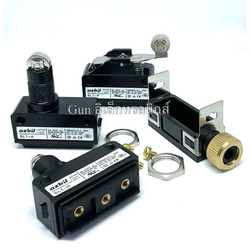 ลิมิต สวิตช์ Yamatake Azbil : SL1-H , SL1-A , SL1-P, SL1-E Limit Switch , SL1H , SL1A , SL1P ...
