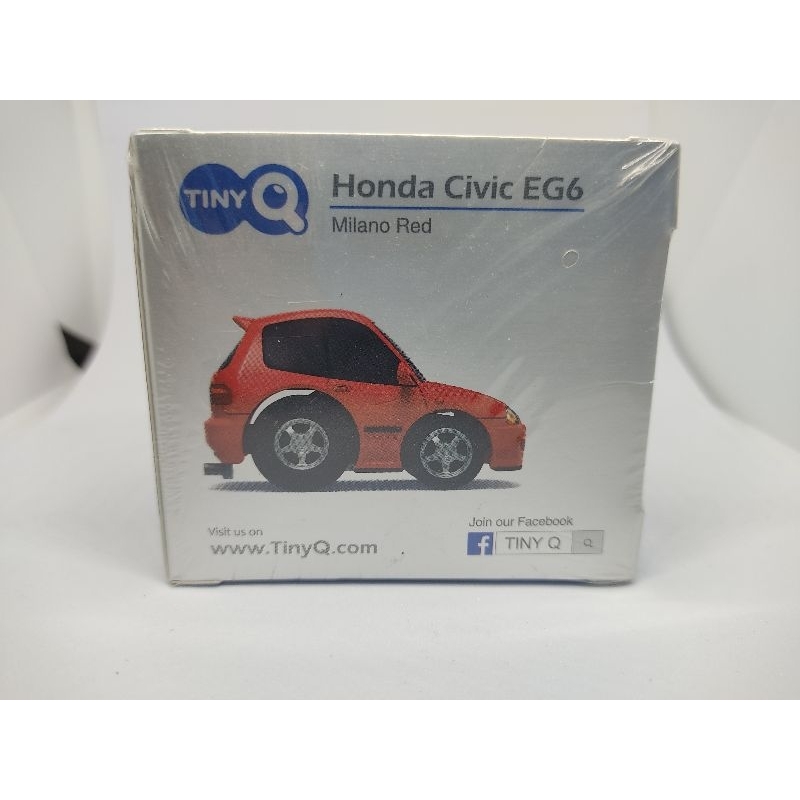 TinyQ Tiny Q Honda eg6 สีแดง civic สามประตู | Shopee Thailand
