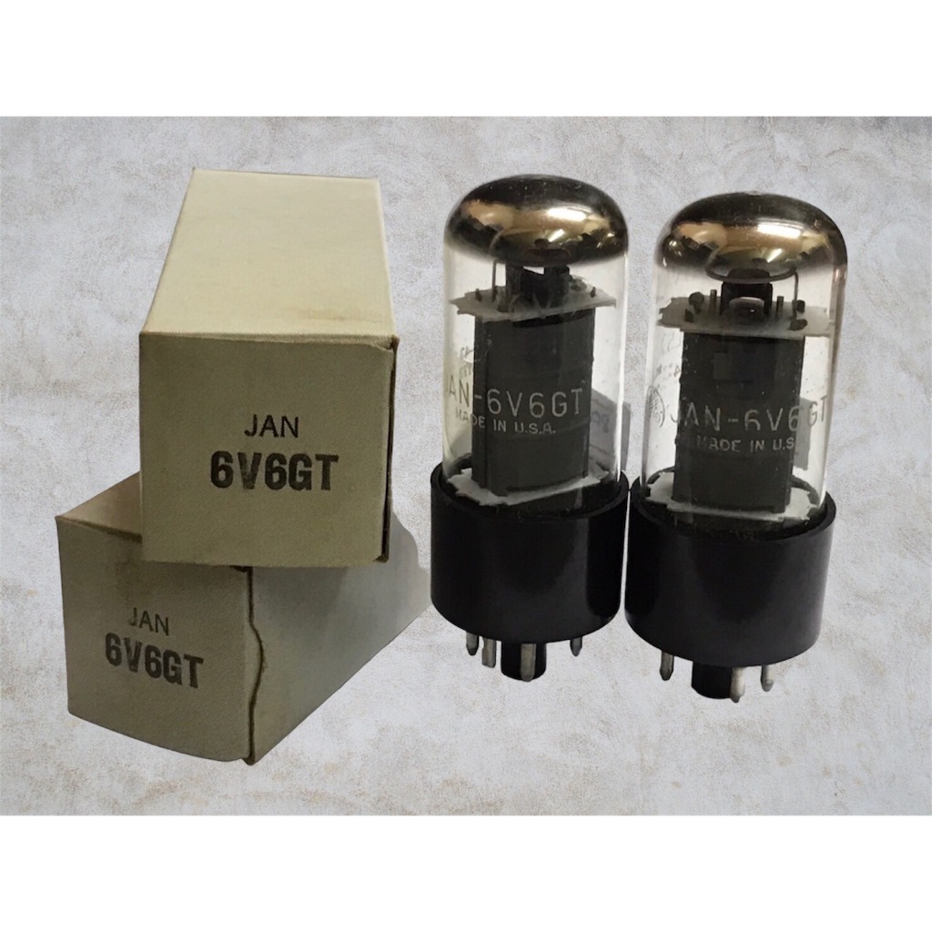 หลอด 6V6GT ยี่ห้อ GE (Matched Pair) | Shopee Thailand