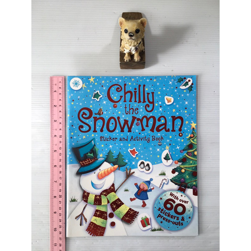 Chilly the Snowman Sticker and Activity Book หนังสือกิจกรรมภาษาอังกฤษปก ...