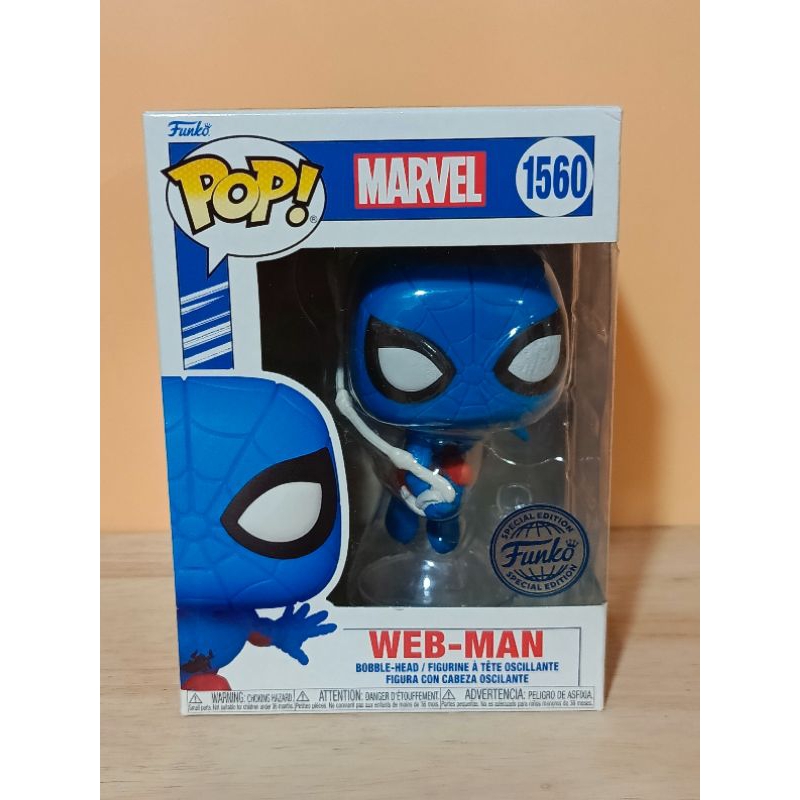 Funko Pop! : Marvel - Web-Man [ กล่องสินค้า - 8/10 ] | Shopee Thailand