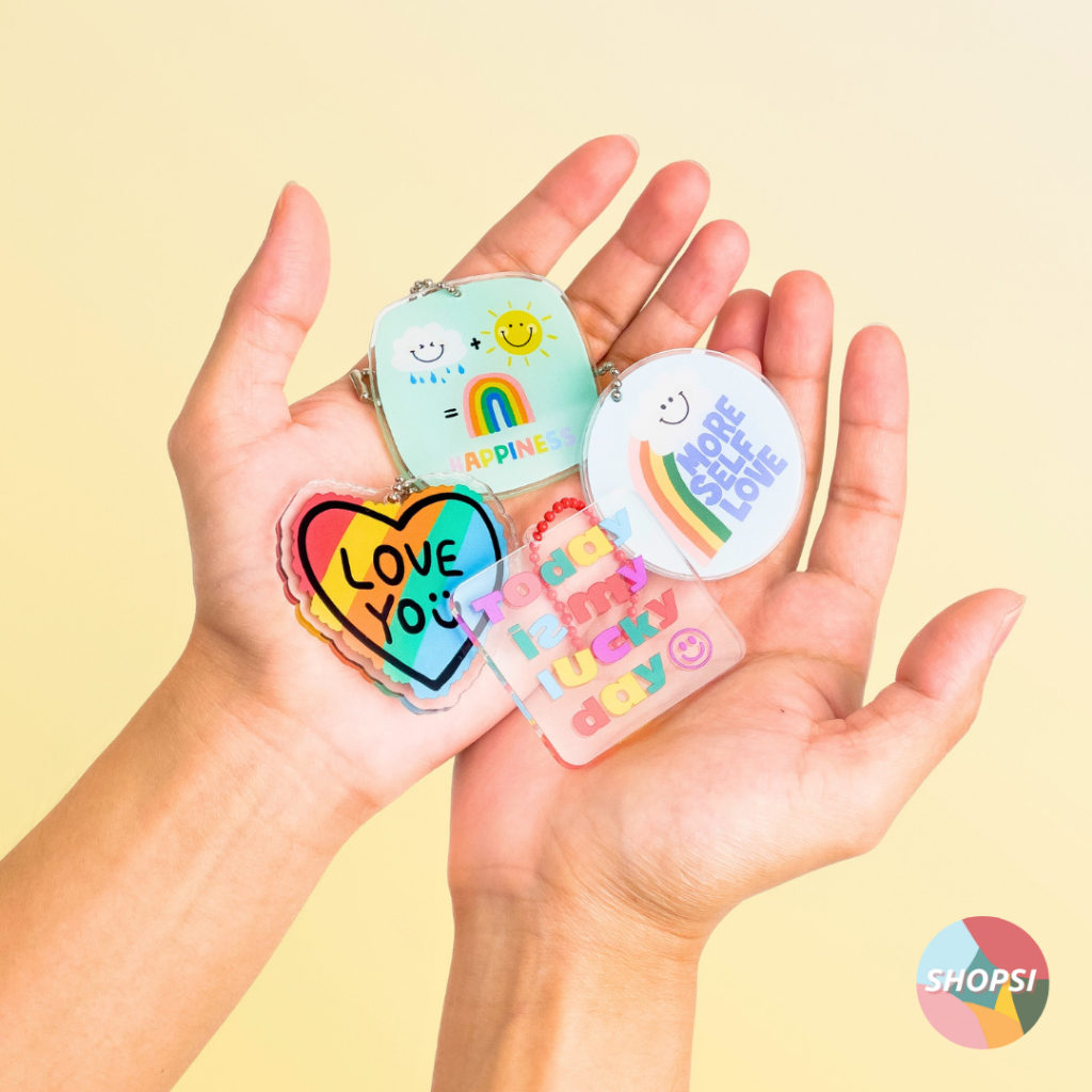 EXCLUSIVE | SHOPSI KEYCHAIN CUTE V3 พวงกุญแจสำหรับใช้กับเคสหูฟัง ...