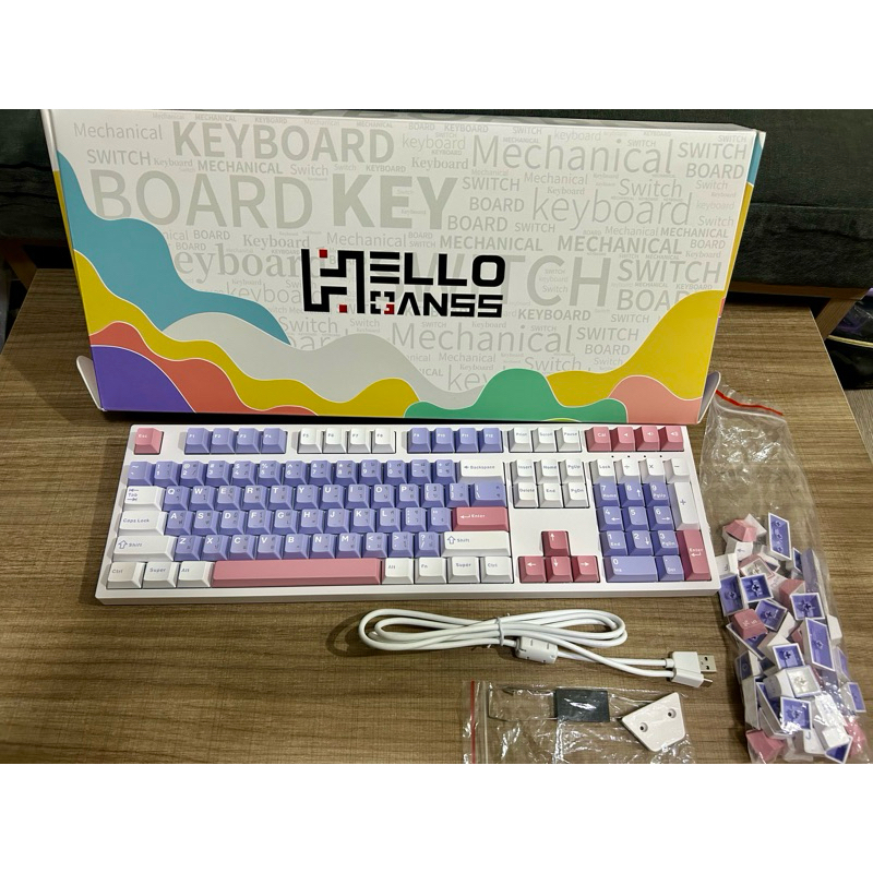 ส่งต่อKeyboard Hello Ganss HS108 V2 | Shopee Thailand