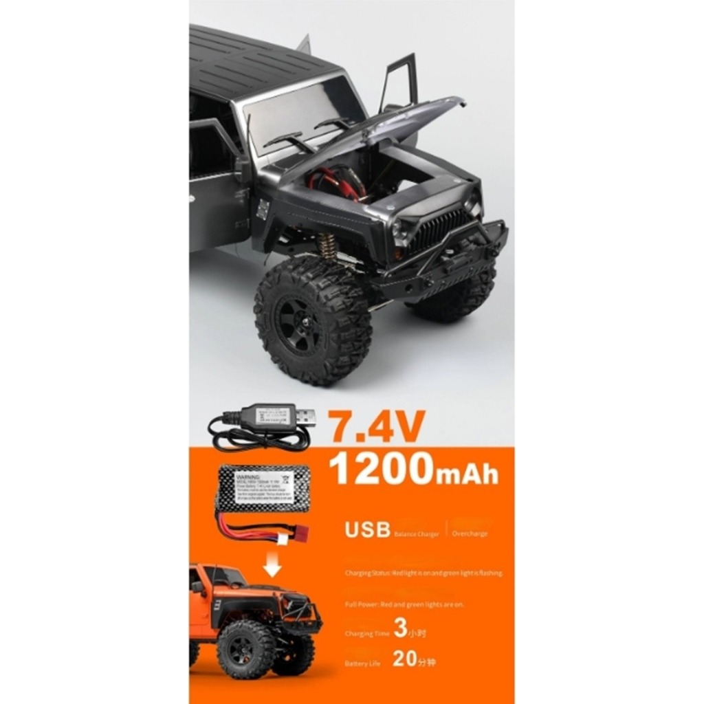 รถบังคับ Off-road MN 222 4x4 1/10 ระบบเซอร์โว ออฟโรด รถบังคับวิทยุ 4WD ...